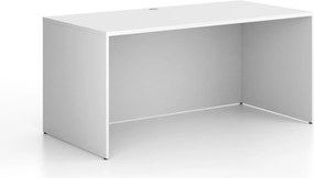 Kancelářský psací stůl FRAME, 160x80 cm, bílá