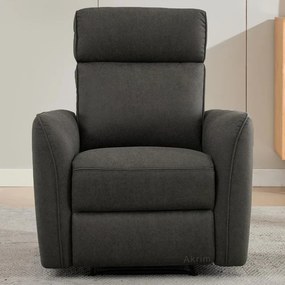 Sedací sestava BRAVEN 3+1+1 s FUNKCÍ RELAX | tmavě šedá látka | EXTRA POHODLNÉ