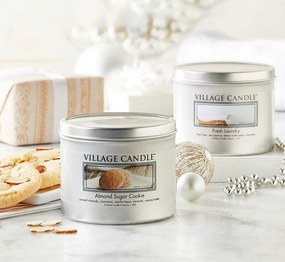 Village Candle – vonná svíčka Almond Sugar Cookie (Mandlová sušenka), 311 g