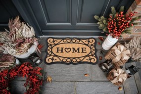 Hanse Home, Rohožka Home 105712 - na ven i na doma, 45x75, hnědá, chodba / předsíň