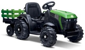 Buddy Toys BPT 8211 Elektrický traktor FARM s vlečkou