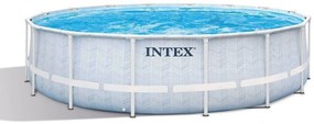 INTEX Bazénový Set Chevron Prism Frame Premium 488x122 cm 26746NP