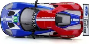 Bburago RACE 2017 Ford GT modro-červená 1:32 / od 3 let
