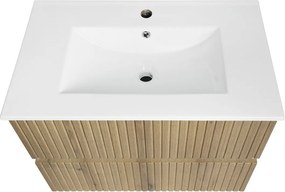 Aqualine Aqualine, PANEDA STRIP umyvadlová skříňka 74,5x55x45,2cm, dub emporio, PN375