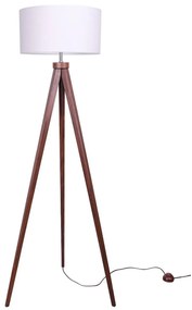 Podlahová lampa INDIGO, 1x textilní stínítko (výběr ze 7 barev), (výběr z 5 barev konstrukce)