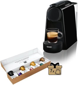 Kávovar na kapsle nespresso de'longhi essenza black en85.b
