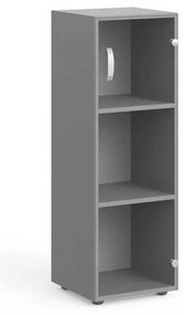 Střední skříň Manager 39,9 x 42,2 x 119,5 cm, pravá, šedá