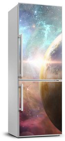 Wallmuralia Samolepící nálepka na ledničku Vesmír 60x180 cm