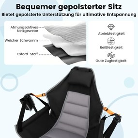 Costway Skládací kempingová židle s nastavitelným opěradlem a držákem nápojů