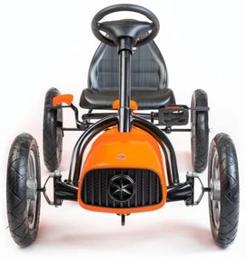 Dětská šlapací motokára Go-kart Buggy oranžová