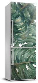 Wallmuralia Nálepka fototapeta na ledničku Monstera 60x180 cm