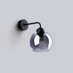 Sollux Lighting Nástěnné svítidlo ALINO 1 černé