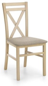 Jídelní židle Derek s polstrem, sonoma