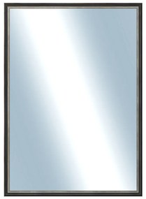 DANTIK - Zarámované zrcadlo - rozměr s rámem cca 50x70 cm z lišty Anversa piccola černá AG (3146)
