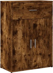 Příborníky 2 ks kouřový dub 60 x 30 x 84 cm kompozitní dřevo 3276599