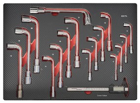 Dílenský vozík s nářadím | 7 zásuvek | 299 ks Matabro MB-TC04