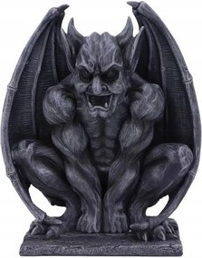 Adalward Dark Black Grotesque Gargoyle figurka od firmy Nemesis z Anglie