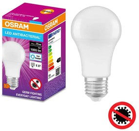 Osram | LED Antibakteriální žárovka A75 E27/10W/230V 6500K - Osram | P22700