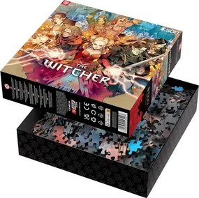 GOOD LOOT Puzzle The Witcher: Scoia'tael / 500 dílků / 34 × 48 cm