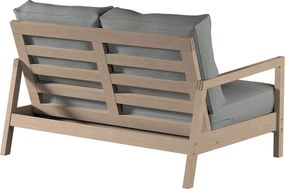 Potah na pohovku IKEA  Lillberg 2-místná nerozkládací barva modrá látka pletený vzor