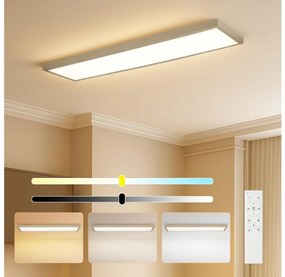 Brilagi-LED Stmív. koupelnové svítidlo FRAME SMART LED/50W/230V 120x30 IP44 + DO