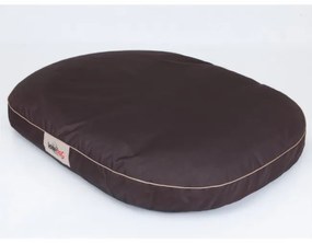 Oválný matrac XL tmavě hnědý
