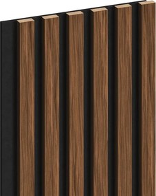 Mexen Lam-F akustické stěnové lamely 275 x 30 cm, plsť 8 mm, technická dýha, Rubinová mahagon - S105-275307-3015-013