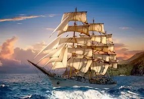 Castorland 151431 Puzzle Plavba za soumraku / 1500 dílků / od 9 let