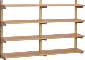 Patrová police v dekoru dubu v přírodní barvě 120 cm Long – Hübsch