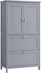 Koupelnová skříňka Vasagle Swede 110 cm šedá