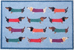 Textilní rohožka 40x60 cm Dachshund – Artsy Doormats