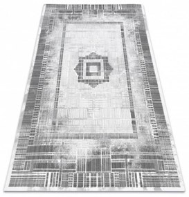 Luxusní kusový koberec akryl Mateo šedý 2 240x340cm