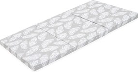 Skládací matrace do postýlky New Baby STANDARD 120x60x5 cm pírka