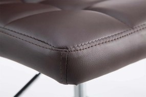 Sada 2 ks relaxační křeslo Palma V2 umělá kůže – hnědá