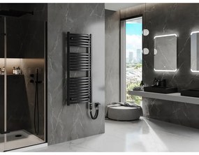 Mexen Helios, elektrické topné těleso 1200 x 500 mm, 600 W, černá, W103-1200-500-2600-70