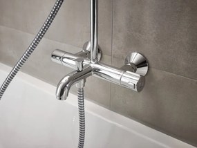 Hansgrohe Vernis Blend - Sprchový/vanový systém, termostatický, hlavová sprcha + ruční sprcha, chrom, HAN-26274000
