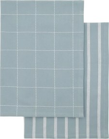 Kuchyňské utěrky Clean 55 x 75 cm jasno modré 2 ks