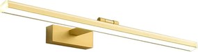 Toolight Toolight, LED koupelnové nástěnné svítidlo nad zrcadlo 80cm 16W 4000K APP835-1W, zlatá, OSW-07013