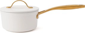Elmich Nepřilnavý keramický rendlík Zen Ø 16 cm - krémovo zlatá