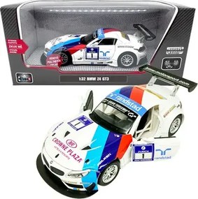 SPARKYS Kovový model BMW Z4 GT3 bílá / 1:32 / kov / od 3 let
