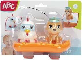 SIMBA Záchranný člun ABC / 2 zvířátka / plast / od 12 měsíců