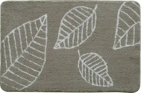 Spirella LEAF béžová / Koupelnová předložka / mikrovlákno / 60 x 90 cm