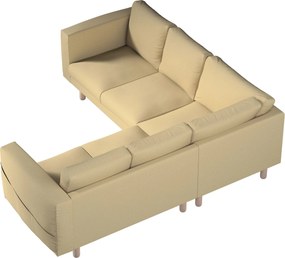 Potah na pohovku IKEA Norsborg rohová 4-místná barva zelená látka pletený vzor