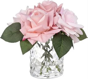 Côte Noire Herringbone kytice parfémovaných růží Mixed Pink