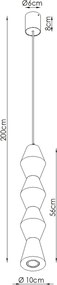Sollux Lighting Závěsné svítidlo KUBBE velké R