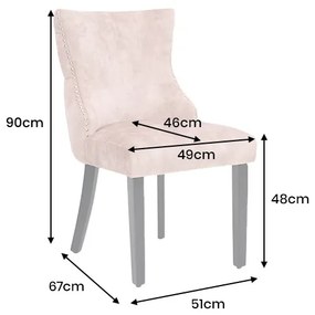 Designová židle Queen Lví hlava černý samet