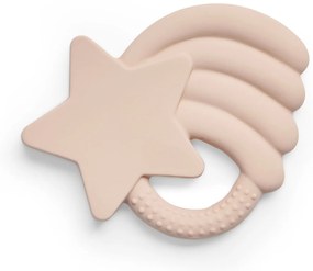 Kousátko latex hvězda Pale Pink