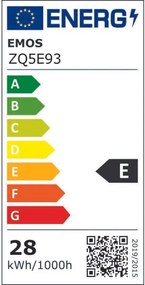 EMOS LED žárovka 28W E27 Barva světla: Teplá bílá ZQ5E91