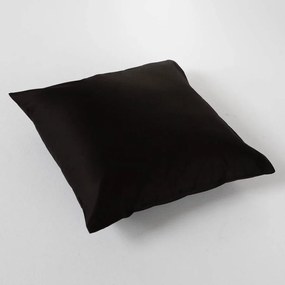 Povlak na polštář Veba GEON bavlněný satén černá Velikost: 40x40 cm