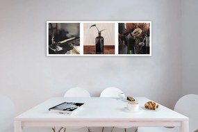 Gario Obraz na plátně Sada zátiší Rozměry: 90 x 30 cm